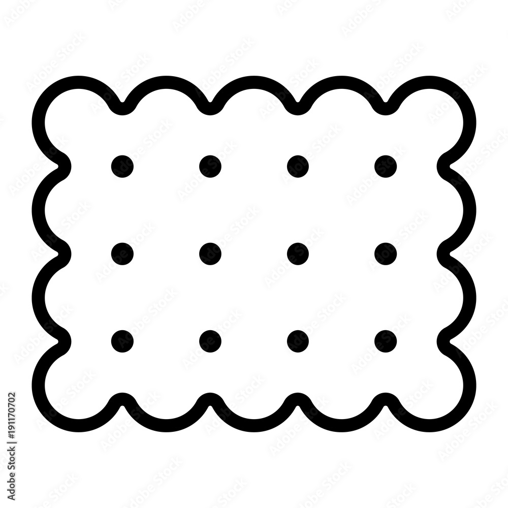 Süßigkeit Icon - Keks Stock-Vektorgrafik | Adobe Stock