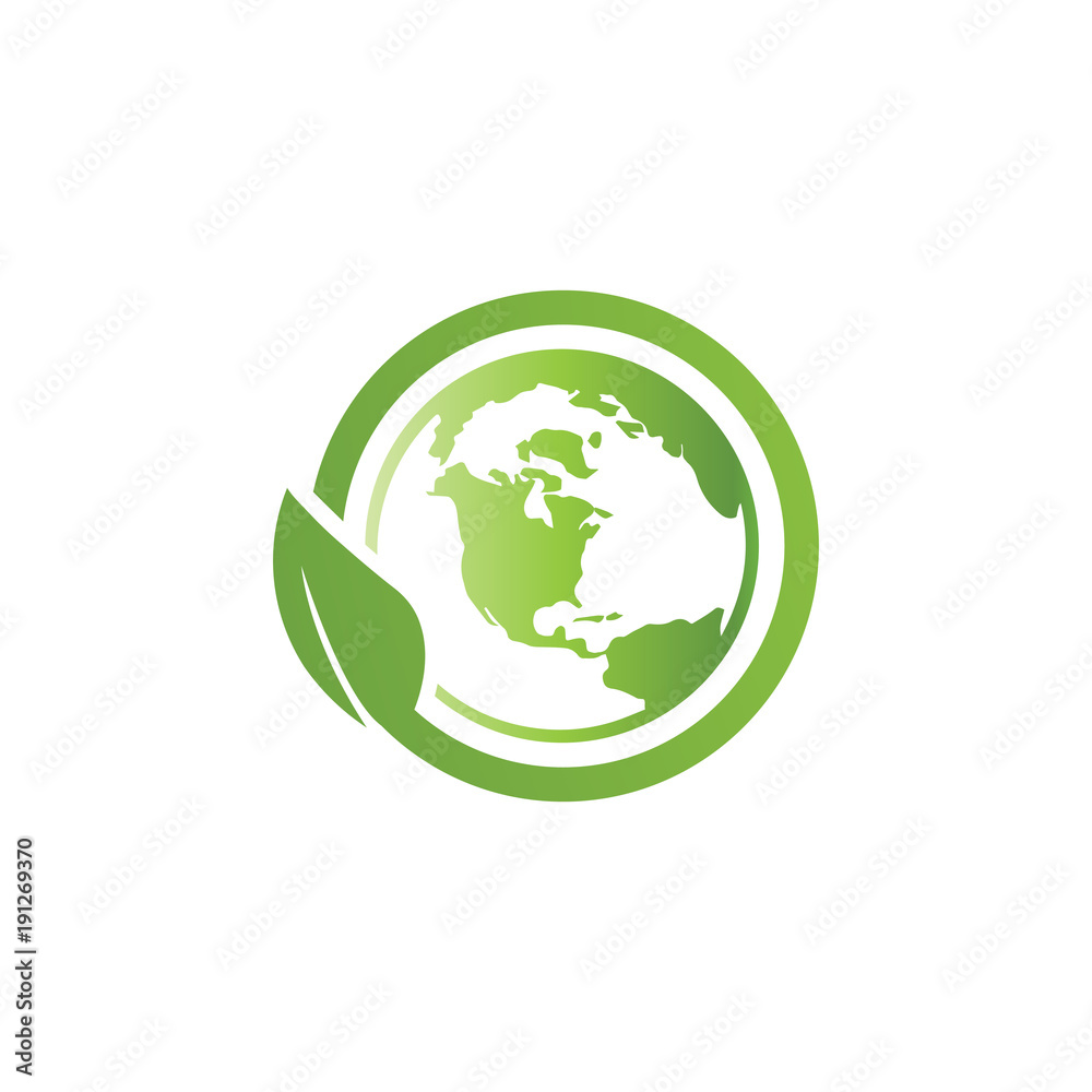 Environment logo icon template Stock Vector | Adobe Stock