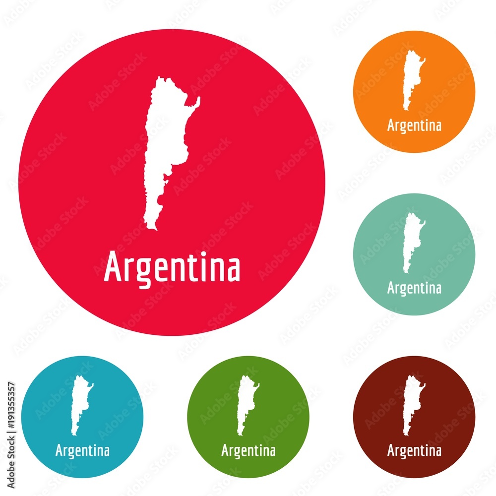 Simple Argentina Map