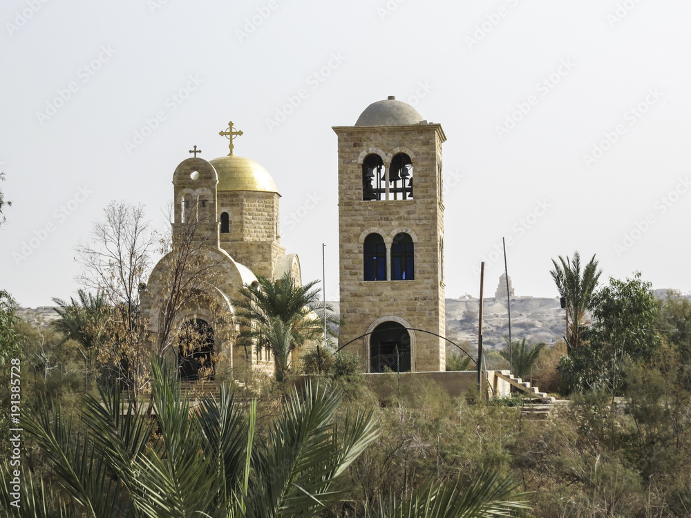 Near Jericho, Israel, The Jordanian part of the Baptismal Site of Jesus ...