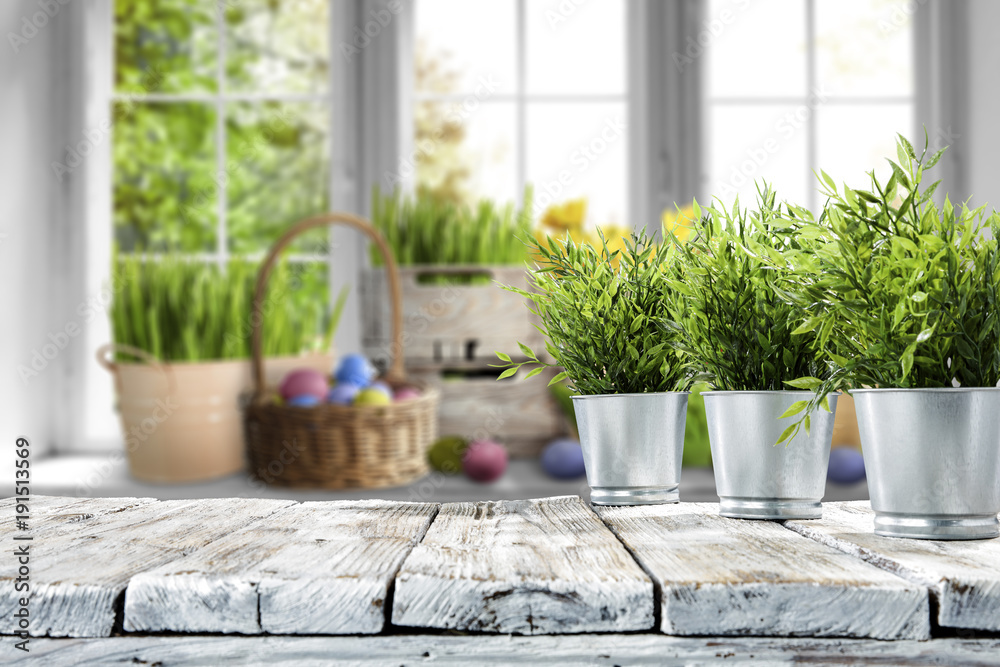 easter table background Stock Photo | Adobe Stock