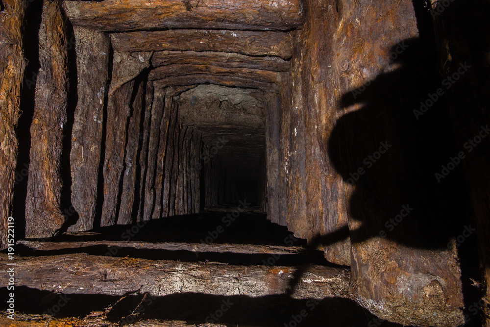 Vertical Mine Shaft