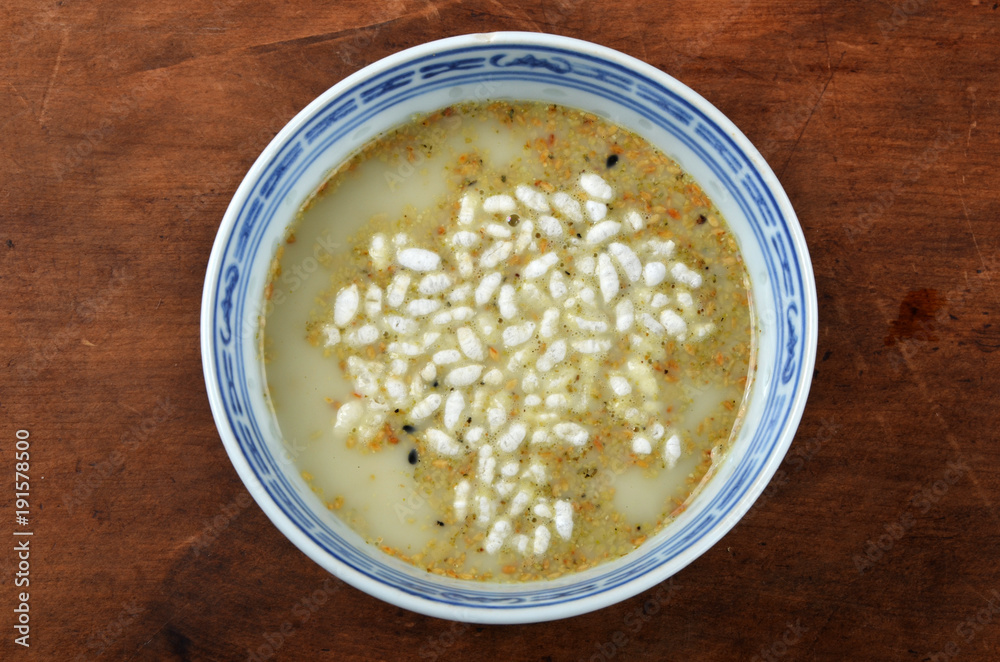 Leicha (Hakka Ground Tea ) : Hakka Traditional Beverage green tea ...