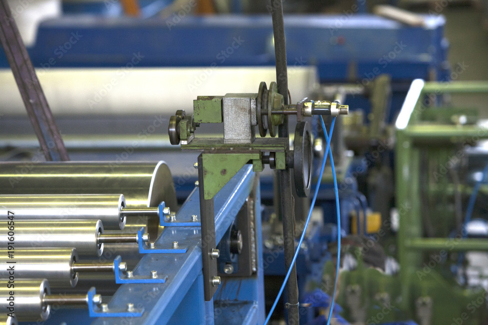 factory shop production of polyethylene film mechanisms machine tools ...