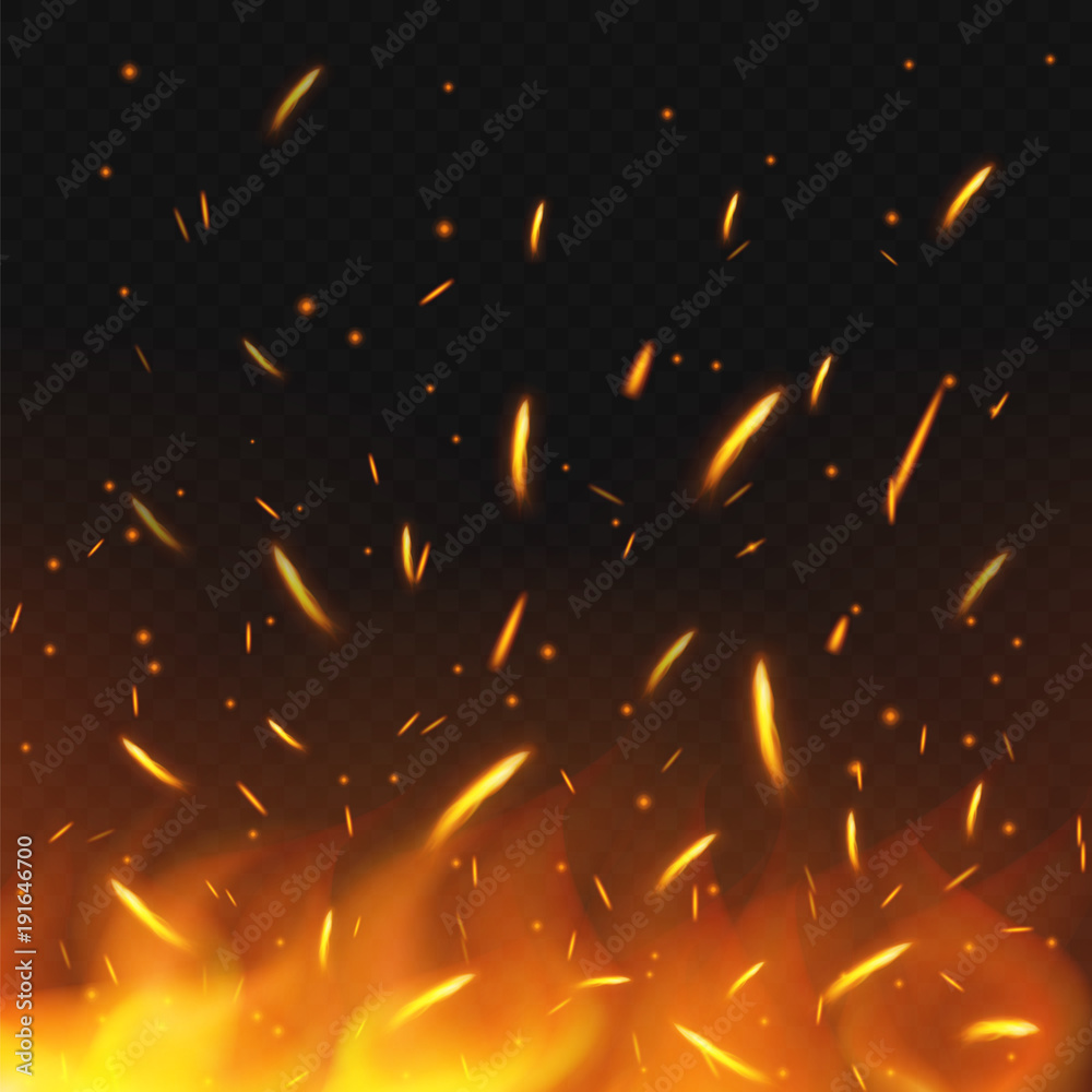 Fire Sparks Texture