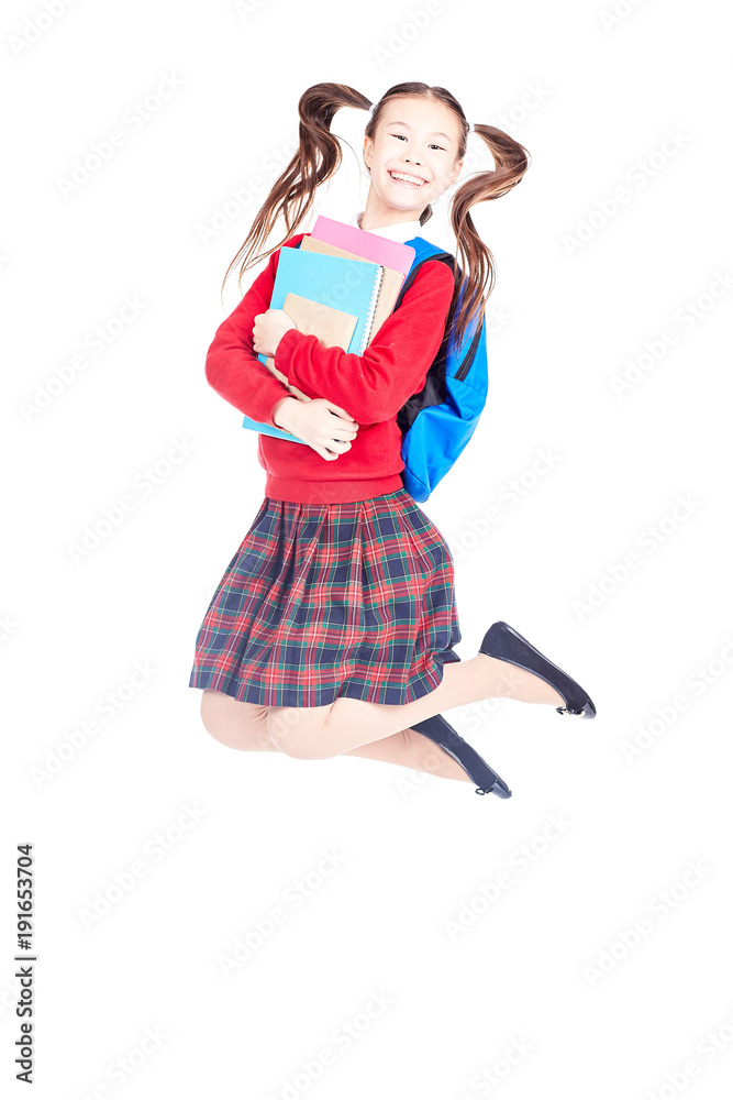 Elementary Student In Uniform