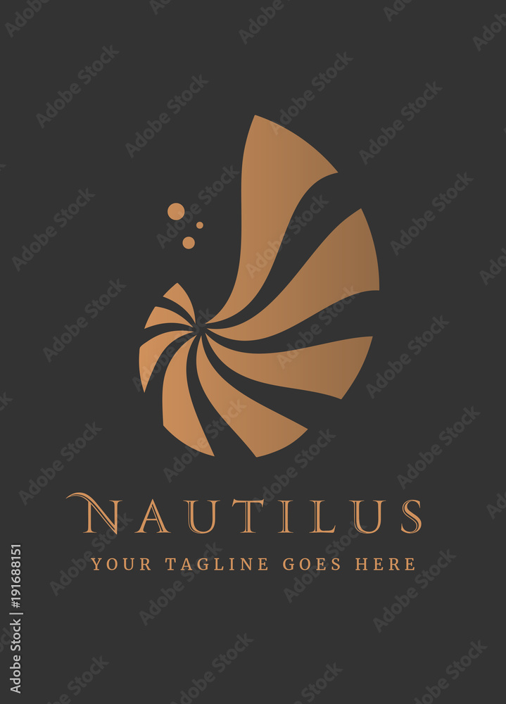 nautilus-logo copy Stock Vector | Adobe Stock
