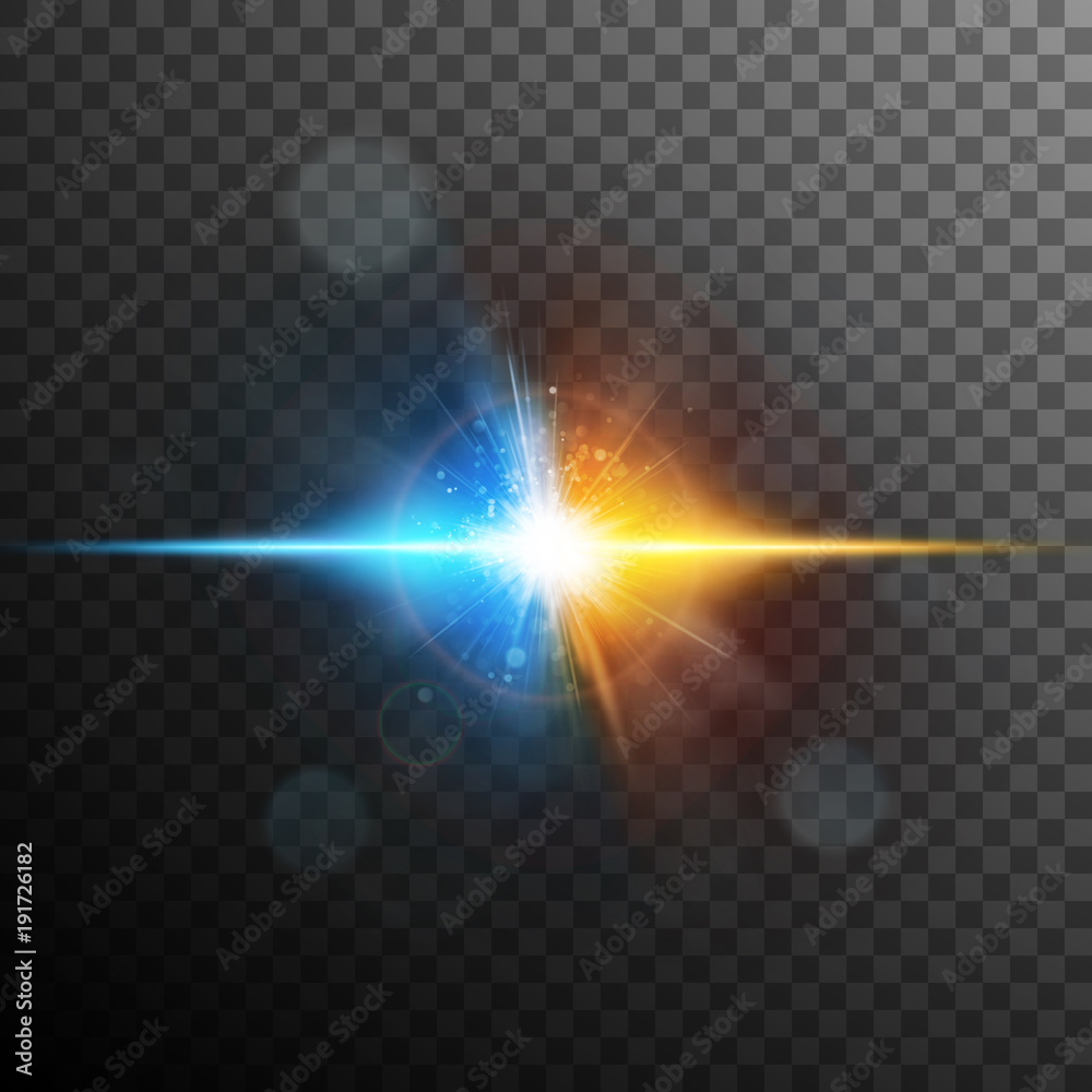 Abstract concept. forces burst. Transparent background only in EPS 10 ...