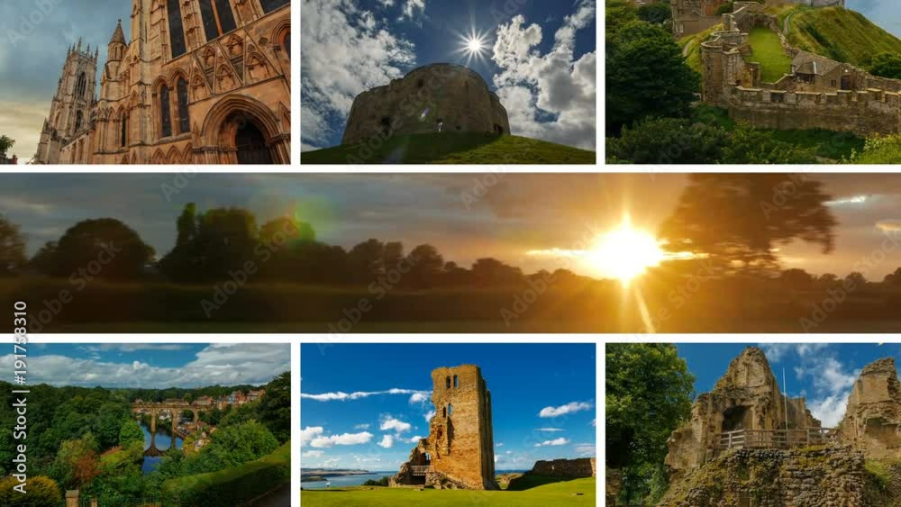 Video postcard collection of the main points of interest in the ...