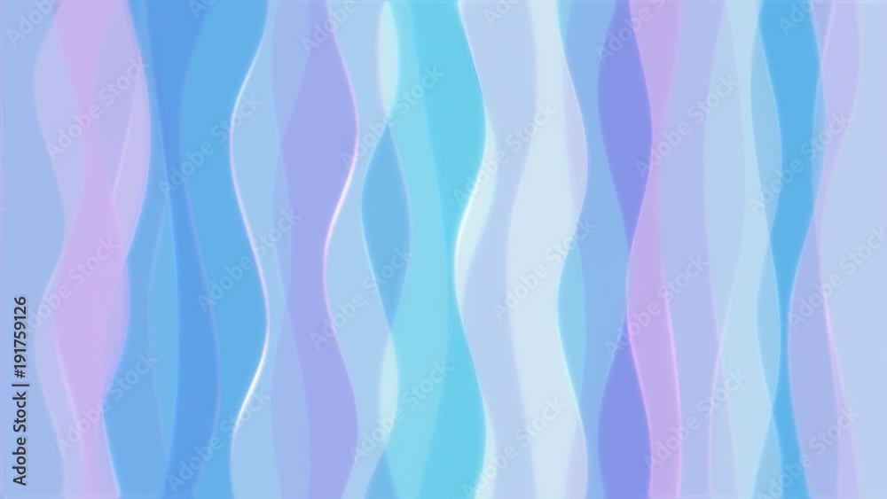 Curvy Pastel - 4k Elegant Flowing Pattern Video Background Loop Curvy ...