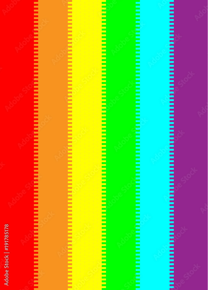Vertical Striped Abstract colorful rainbow background. Vector ...