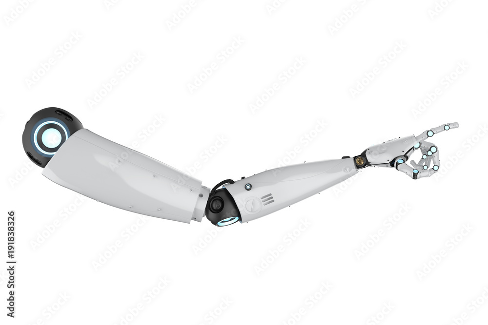 cyborg arm isolated Stock Illustration | Adobe Stock