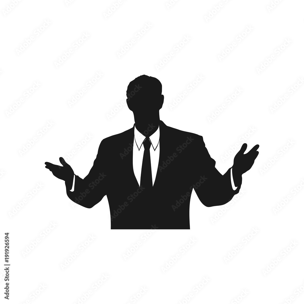 Businessman Silhouette Vector