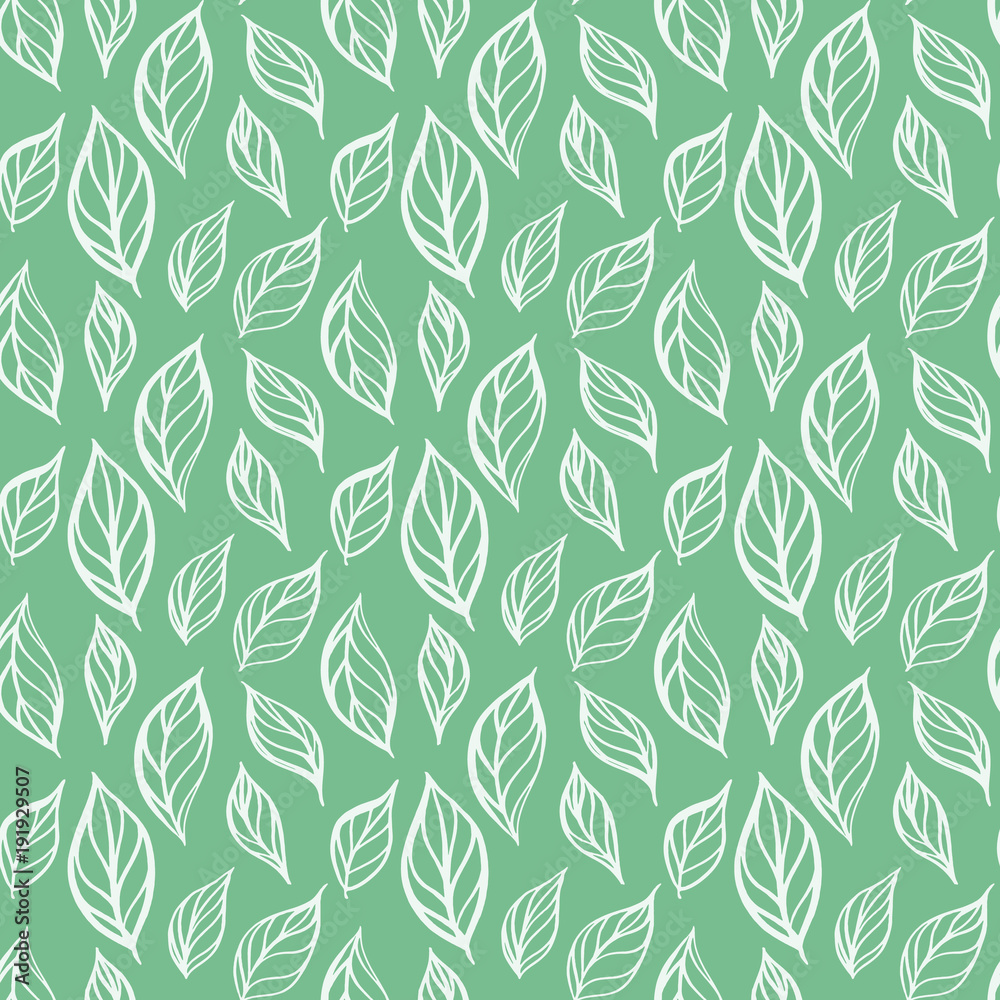 Tea Leaf Pattern Vector