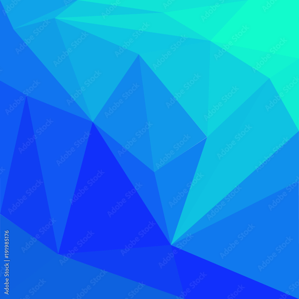 blue low poly background vector design Stock Vector | Adobe Stock
