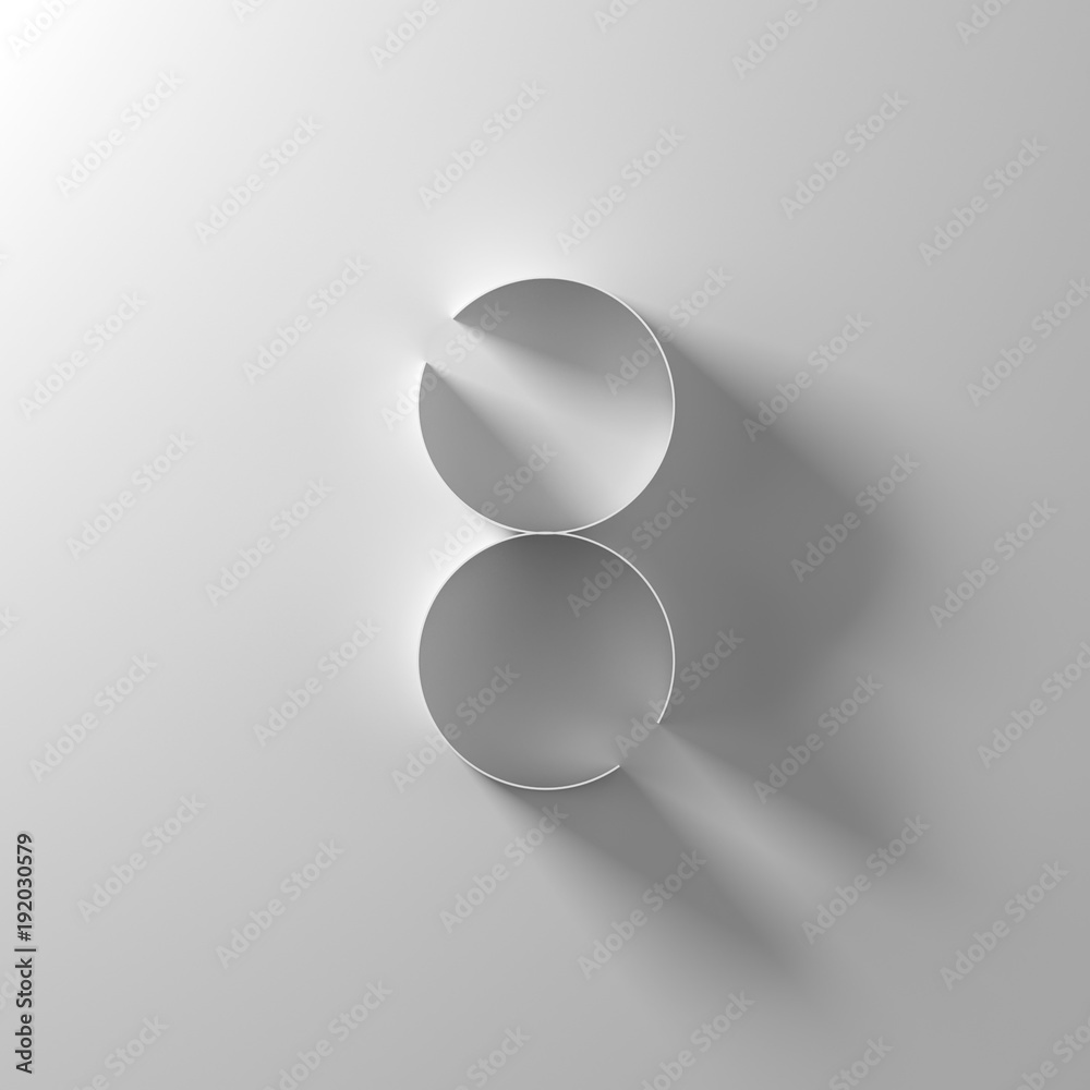 8, eight, white paper number | Uwalls.co.uk