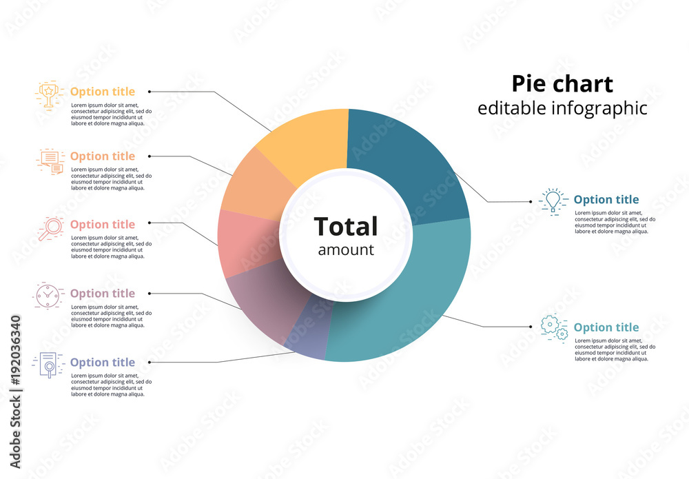 Infographic Pie Chart Template