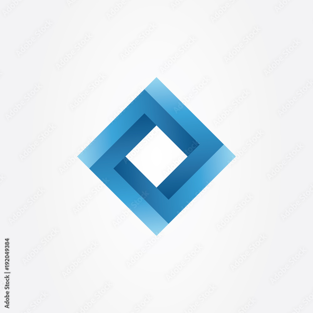 Square logo design template Stock Vector | Adobe Stock