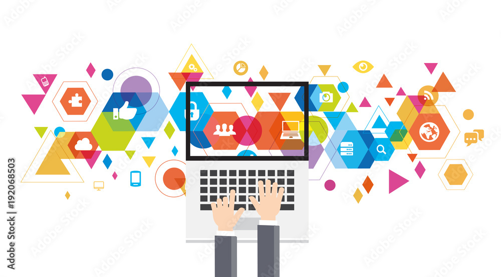 Vecteur Stock informatique | Adobe Stock