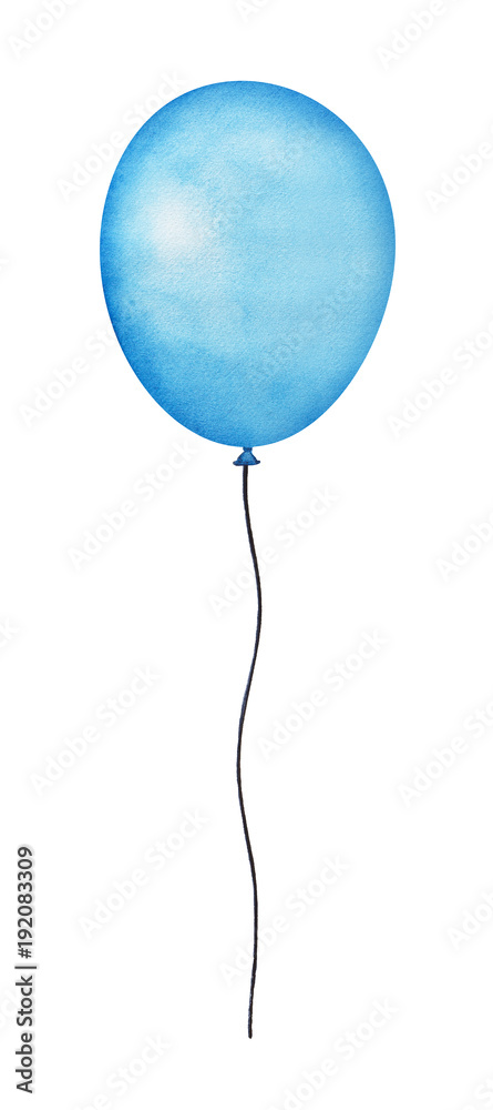 One Blue Balloon