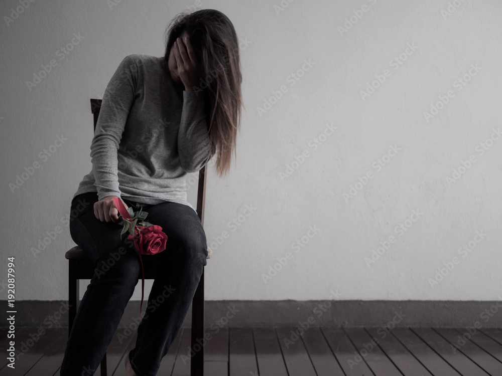 Sad Girl Alone In Love Crying