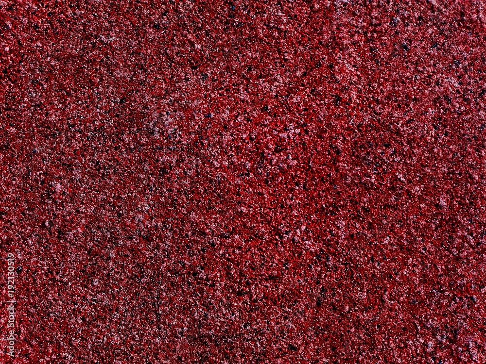 Foto de Red rubber track texture of running sport stadium fake ...