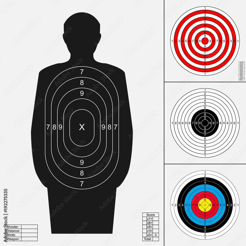 Shooting Targets To Print
