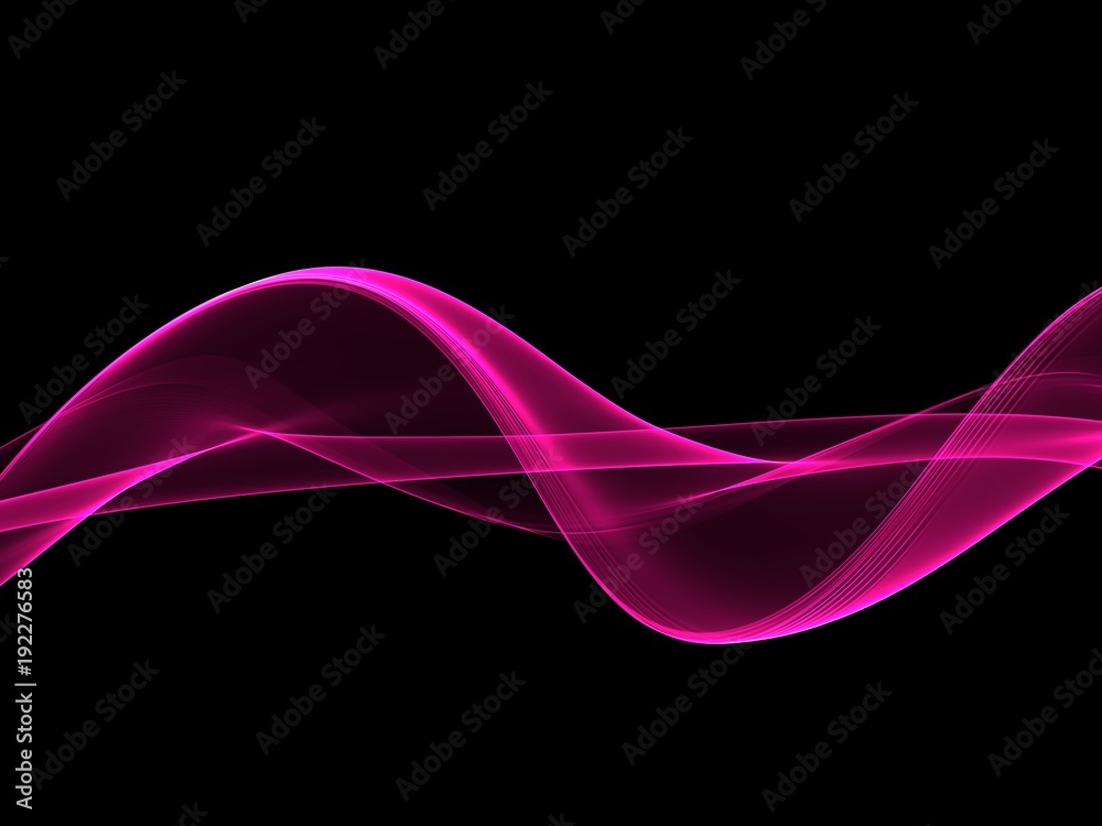 Abstract pink waves background. Template design Stock Illustration ...