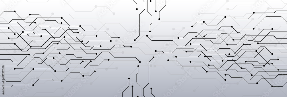 Technological virtual background. Digital networking concept. 3D ...