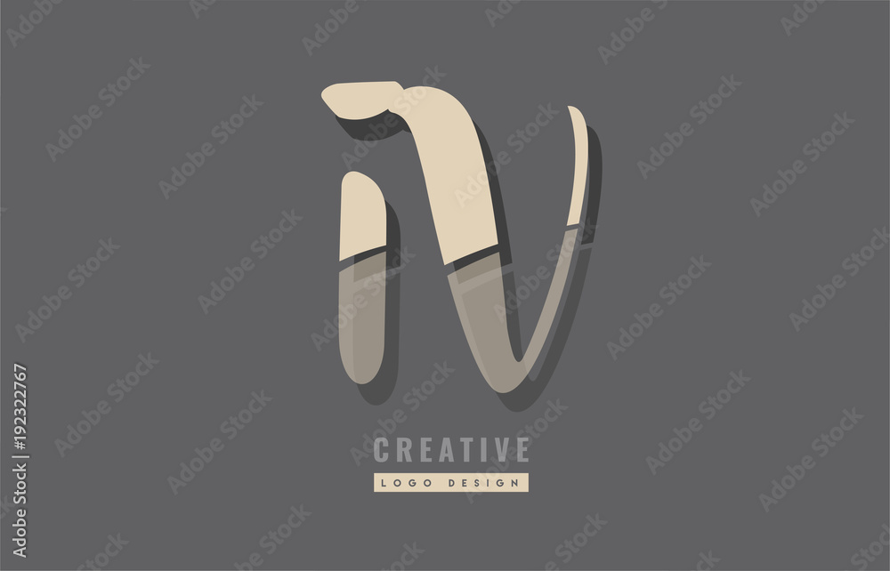 Design of logo with grey background color suitable as an icon for a ...