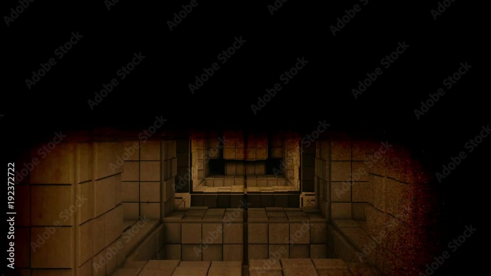 4K Science Fiction Minimalist Cube Maze Flythrough Fantasy Utopia 3D ...