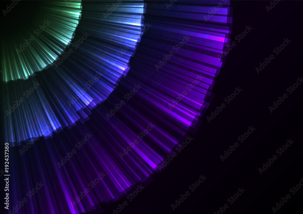 cool abstract firework corner overlap background, flower layer bloom ...