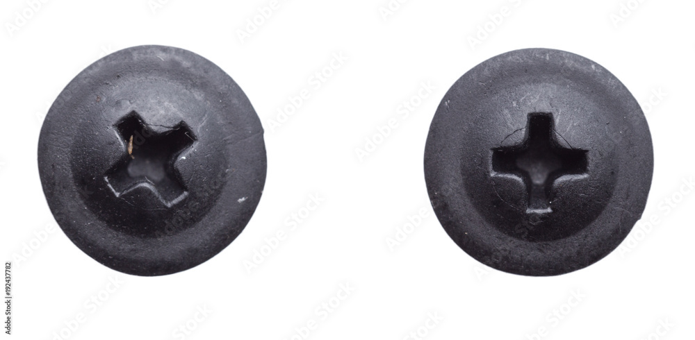 screw isolated on white Stock Photo | Adobe Stock