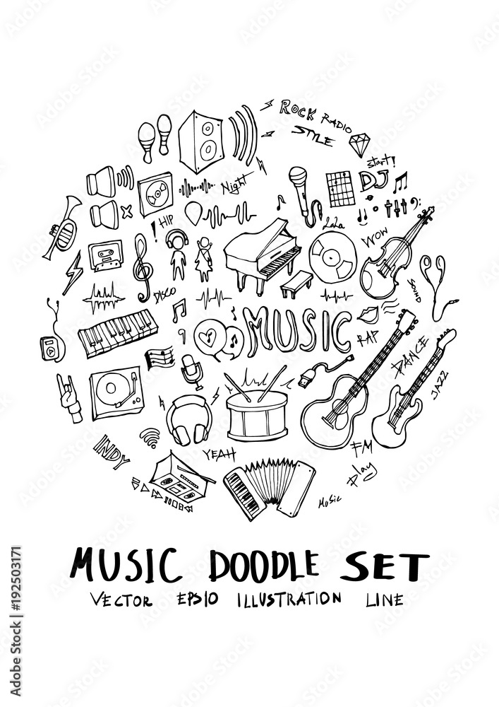 Music Doodle Wallpaper