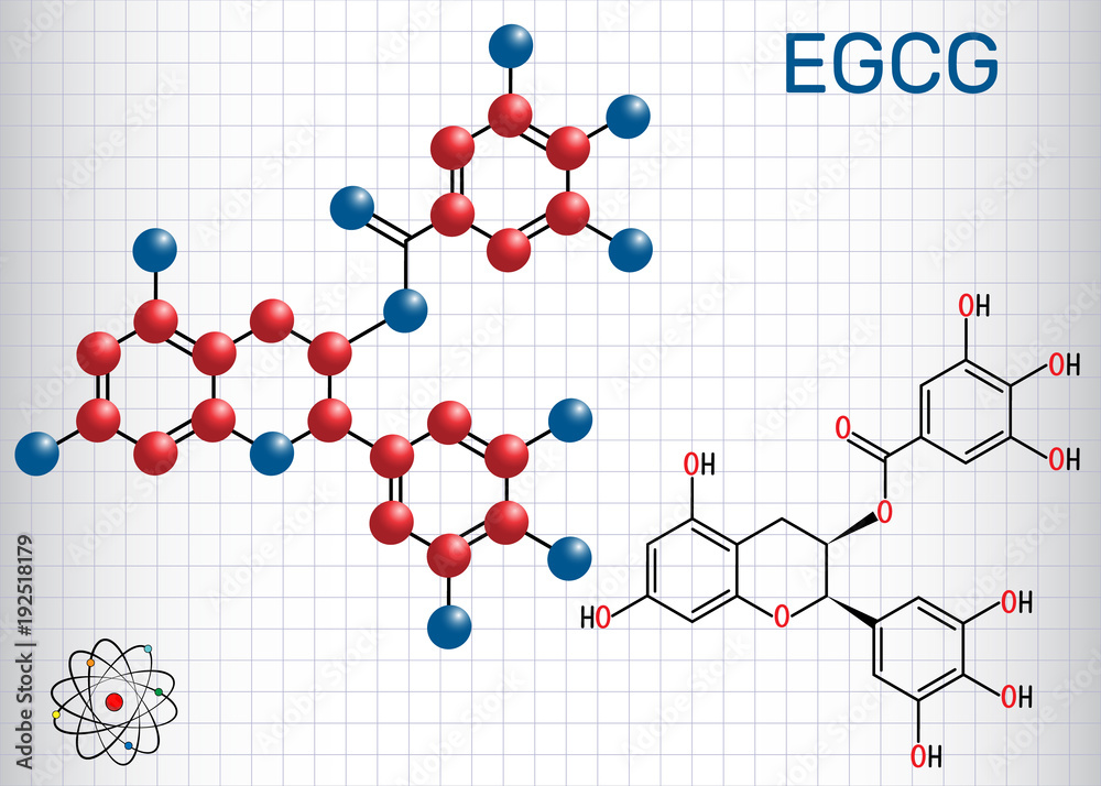 Epigallocatechin gallate (EGCG), is the most abundant catechin in tea ...