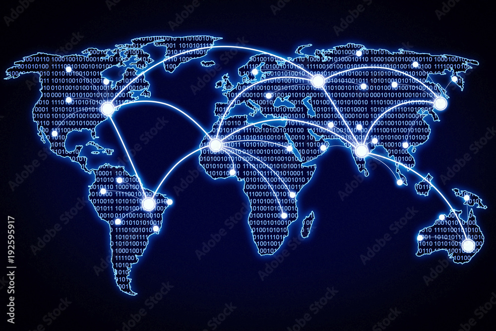 Global Connections Map