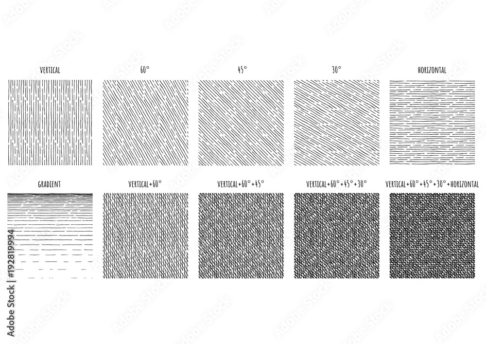 Simple pattern of rough hatching grunge texture Stock Vector | Adobe Stock