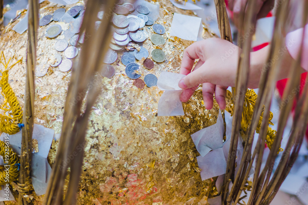 Thailand tradition, An inauguration ceremony called "FANG LUUK NIMIT ...