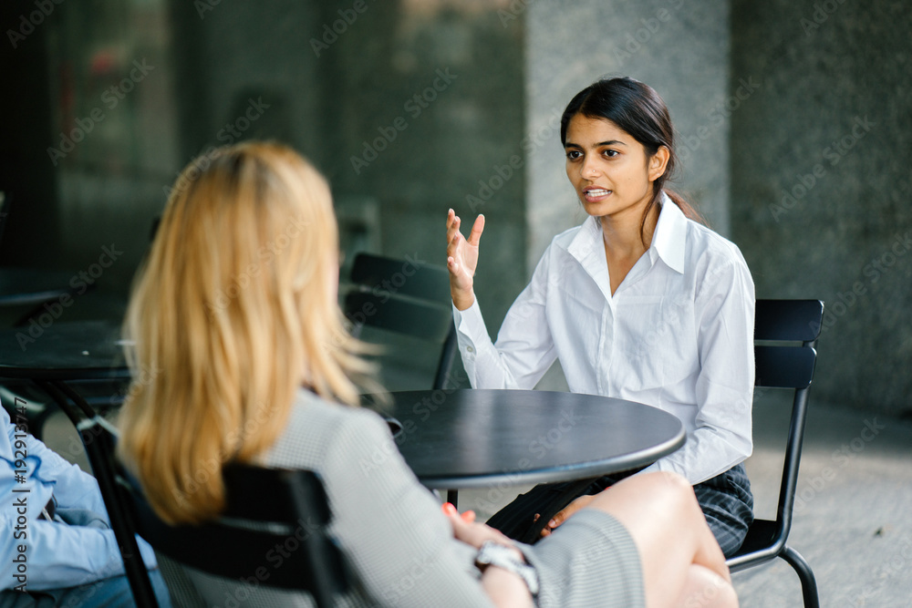 A portrait nearly finished with an interview and an excited young ...