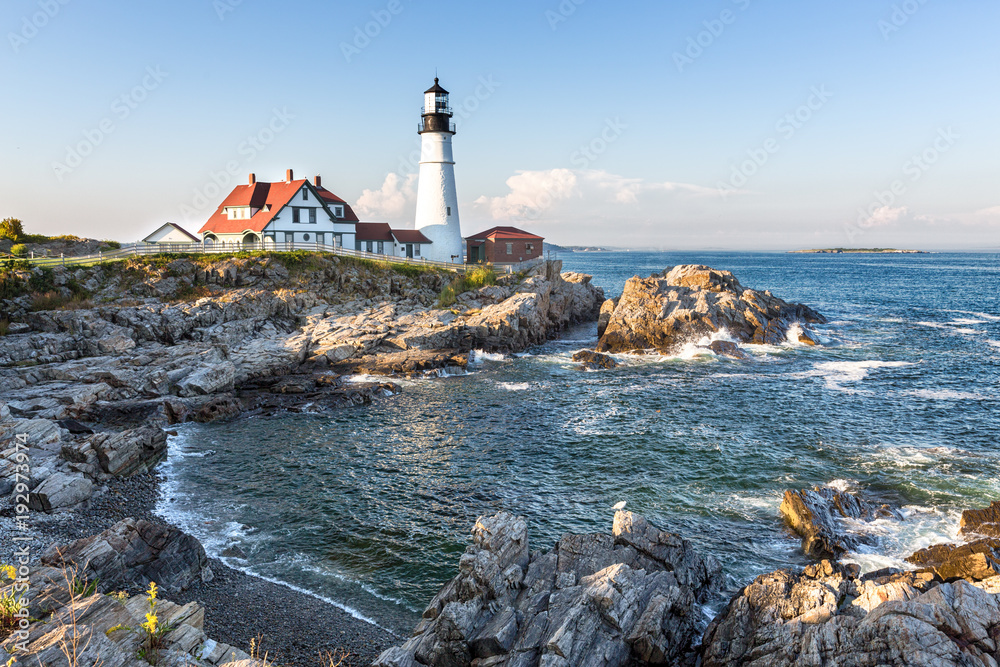 Portland Head Lighthouse Stock Photo | Adobe Stock