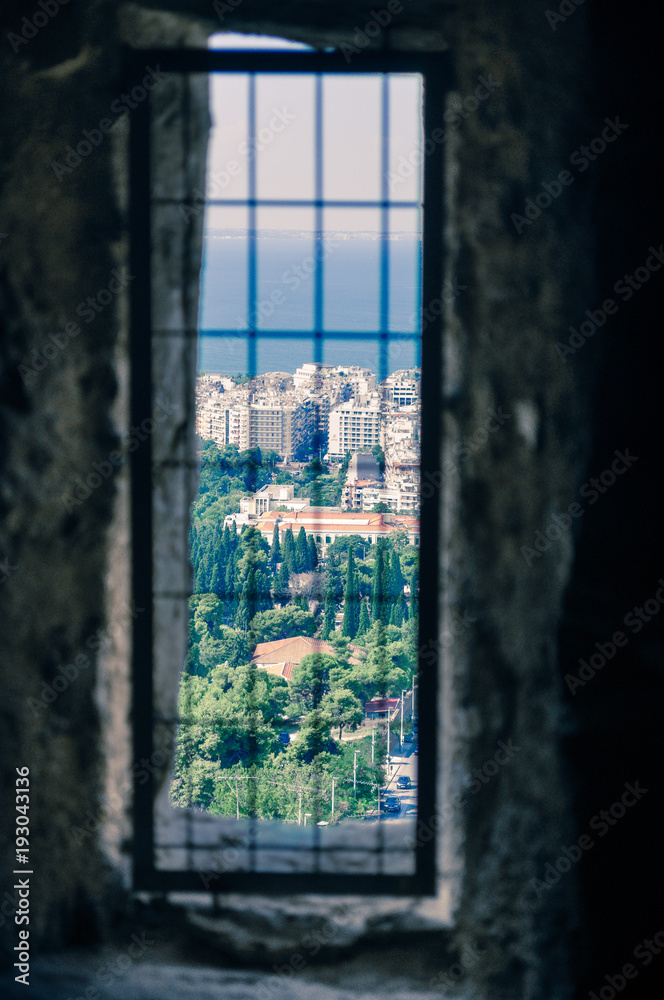 Prison Window View