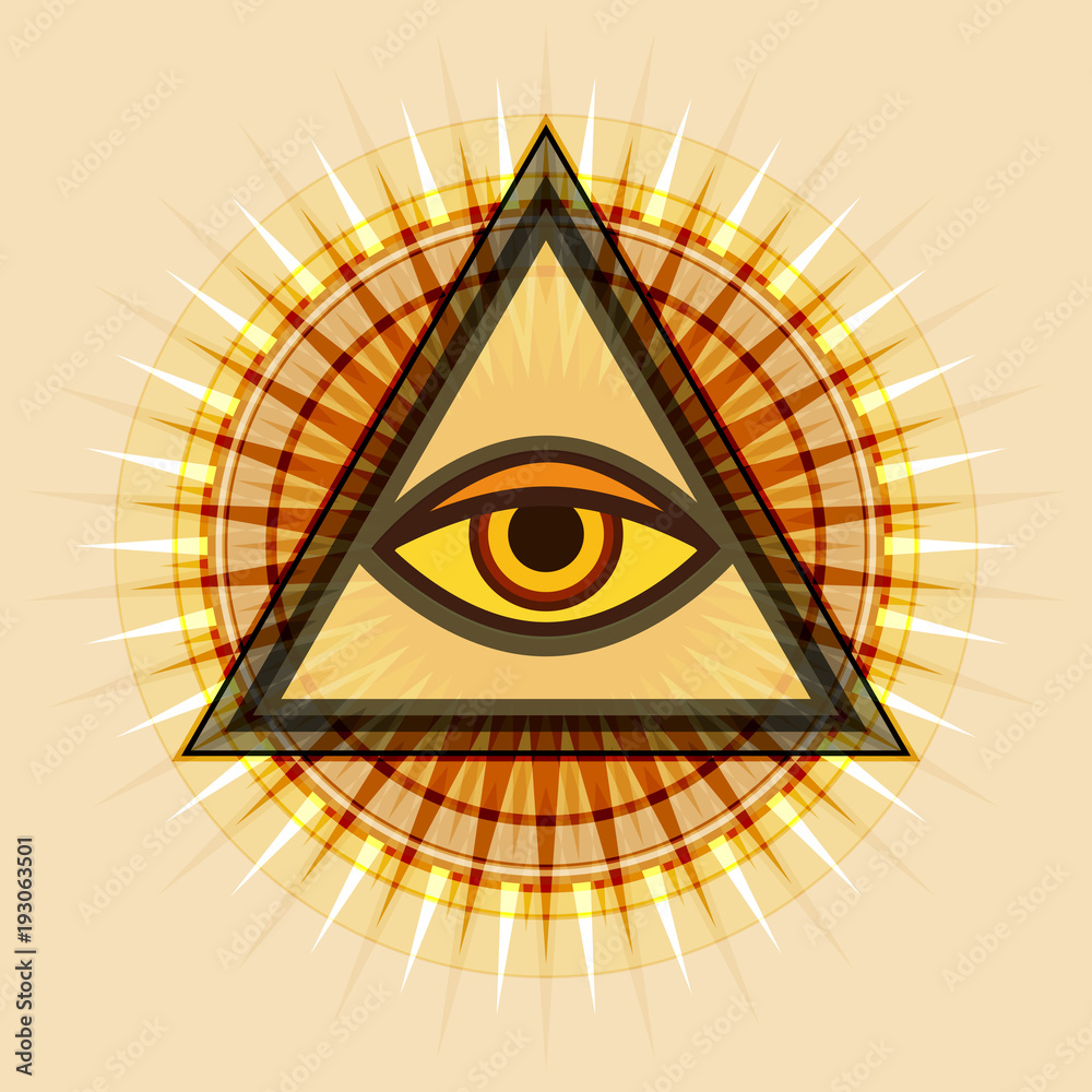 All-Seeing Eye of God (The Eye of Providence | Eye of Omniscience ...