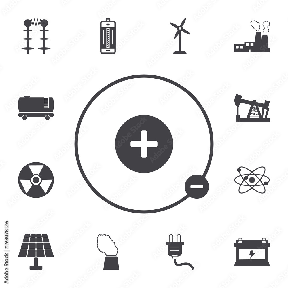 Positive Negative Symbols