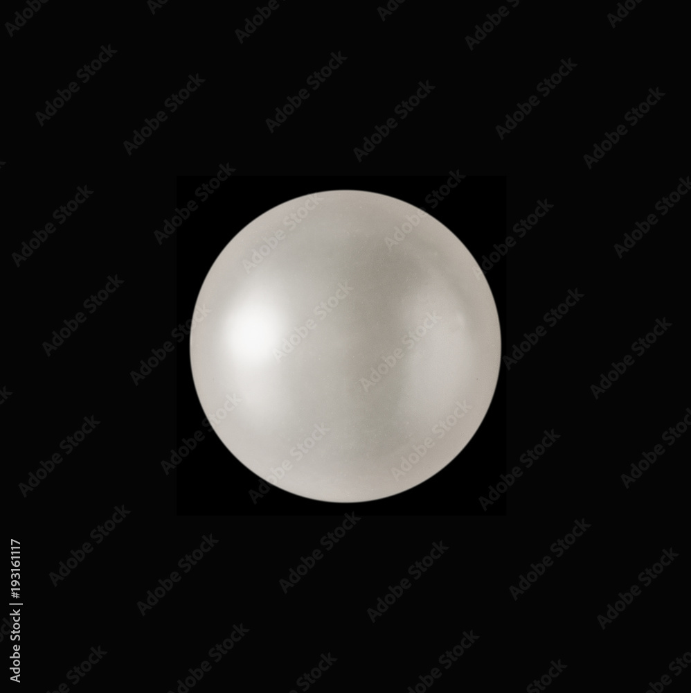 Pearl Gemstone in black background Stock Photo | Adobe Stock