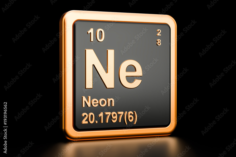 Neon Element Model 3d