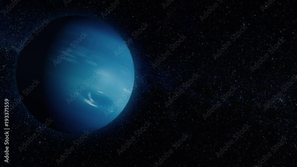 Vidéo Stock Neptune planet, Solar system planets. Planet Neptune ...