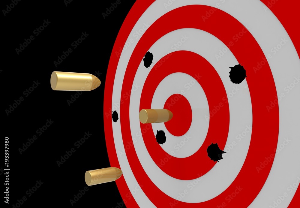 Flying Bullet Render