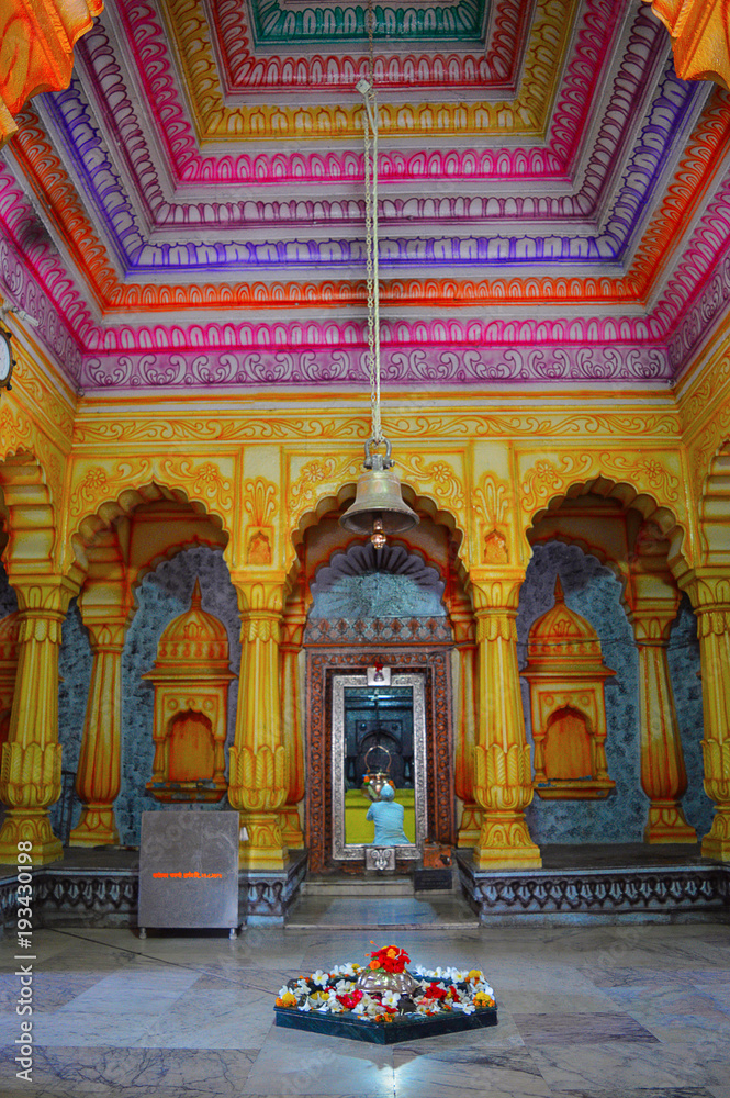 Inside view of Shri Wagheshwar Shiva Temple, Wagholi, Pune, Maharashtra ...