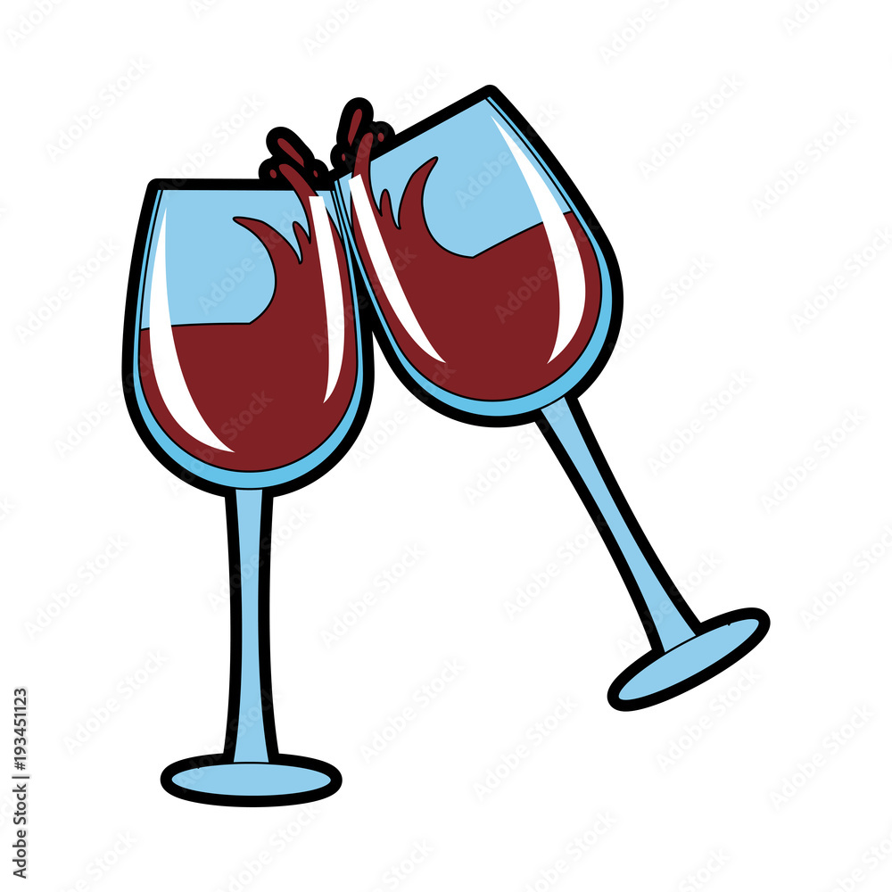 Wine Toast Clip Art