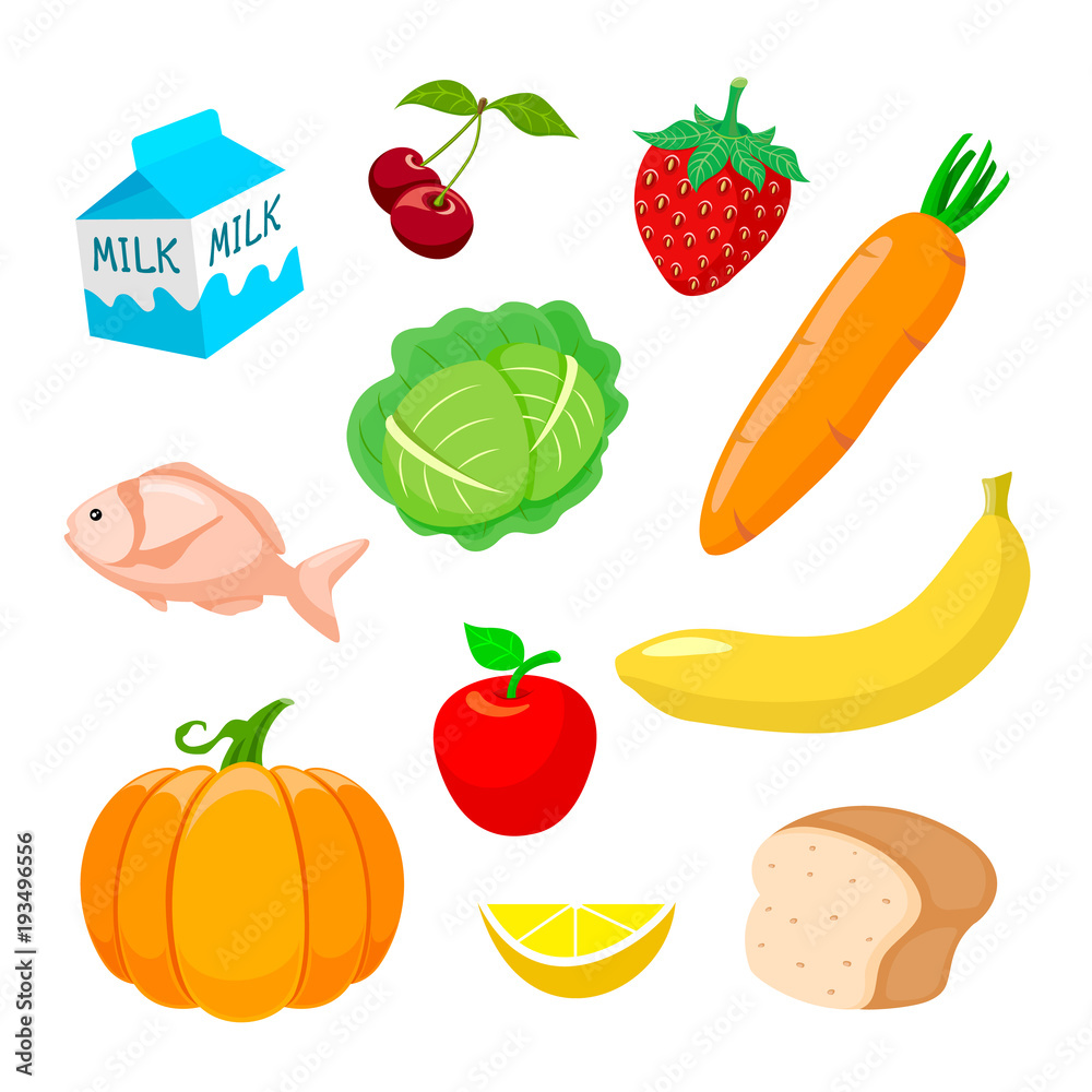 Healthy Foods Clip Art